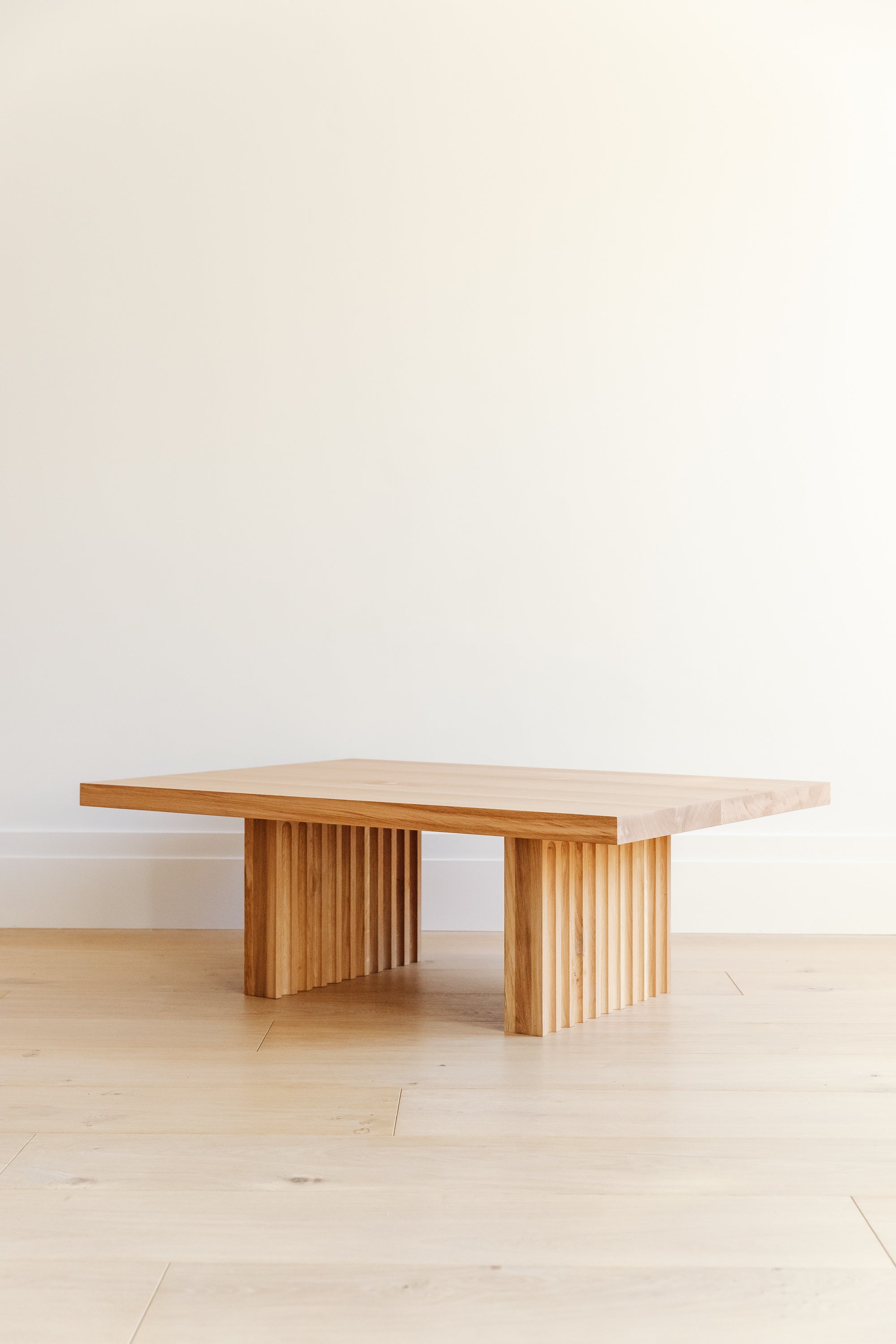 (NEW) Fluted Ingot Coffee Table — Galvin Brothers
