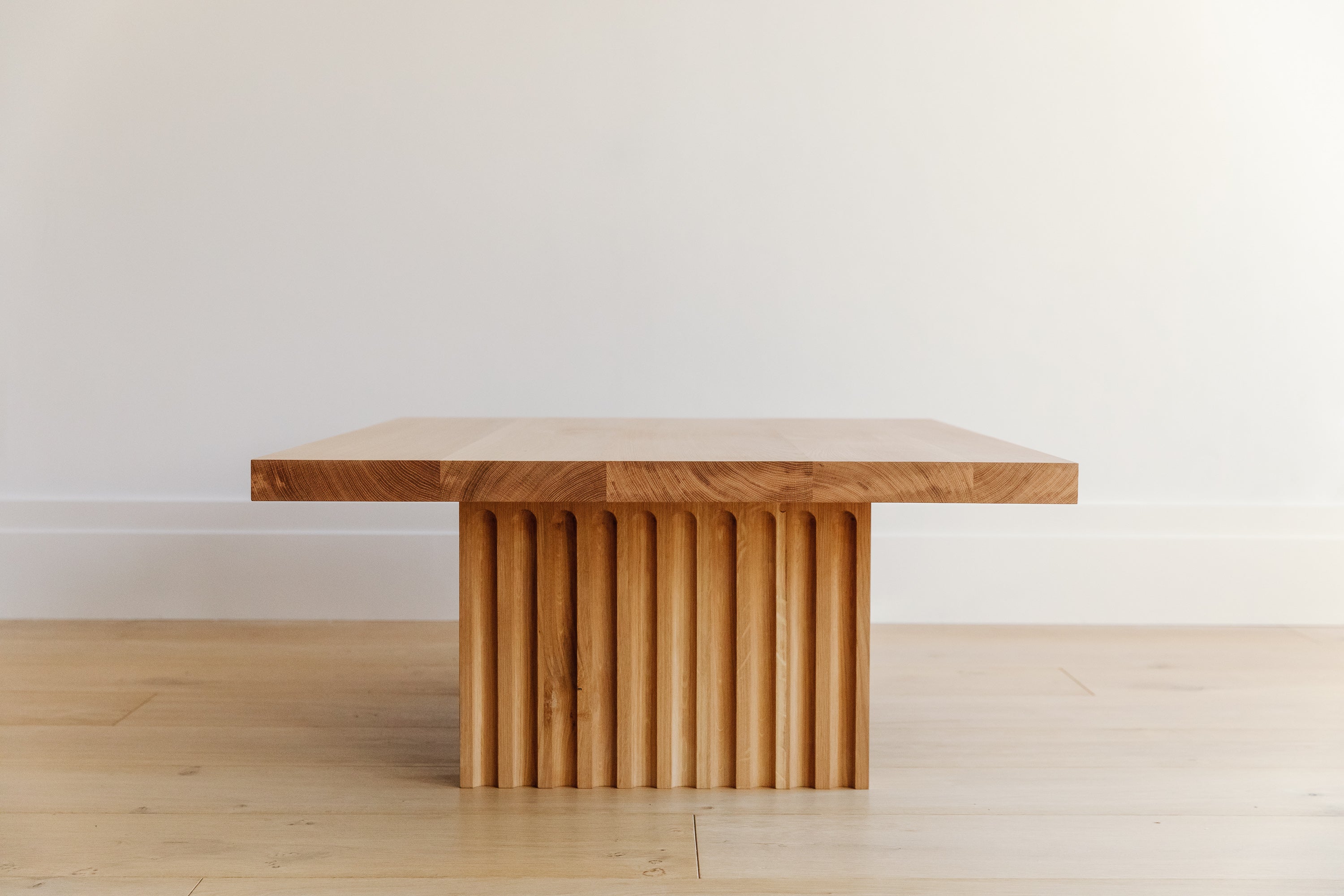 (NEW) Fluted Ingot Coffee Table — Galvin Brothers