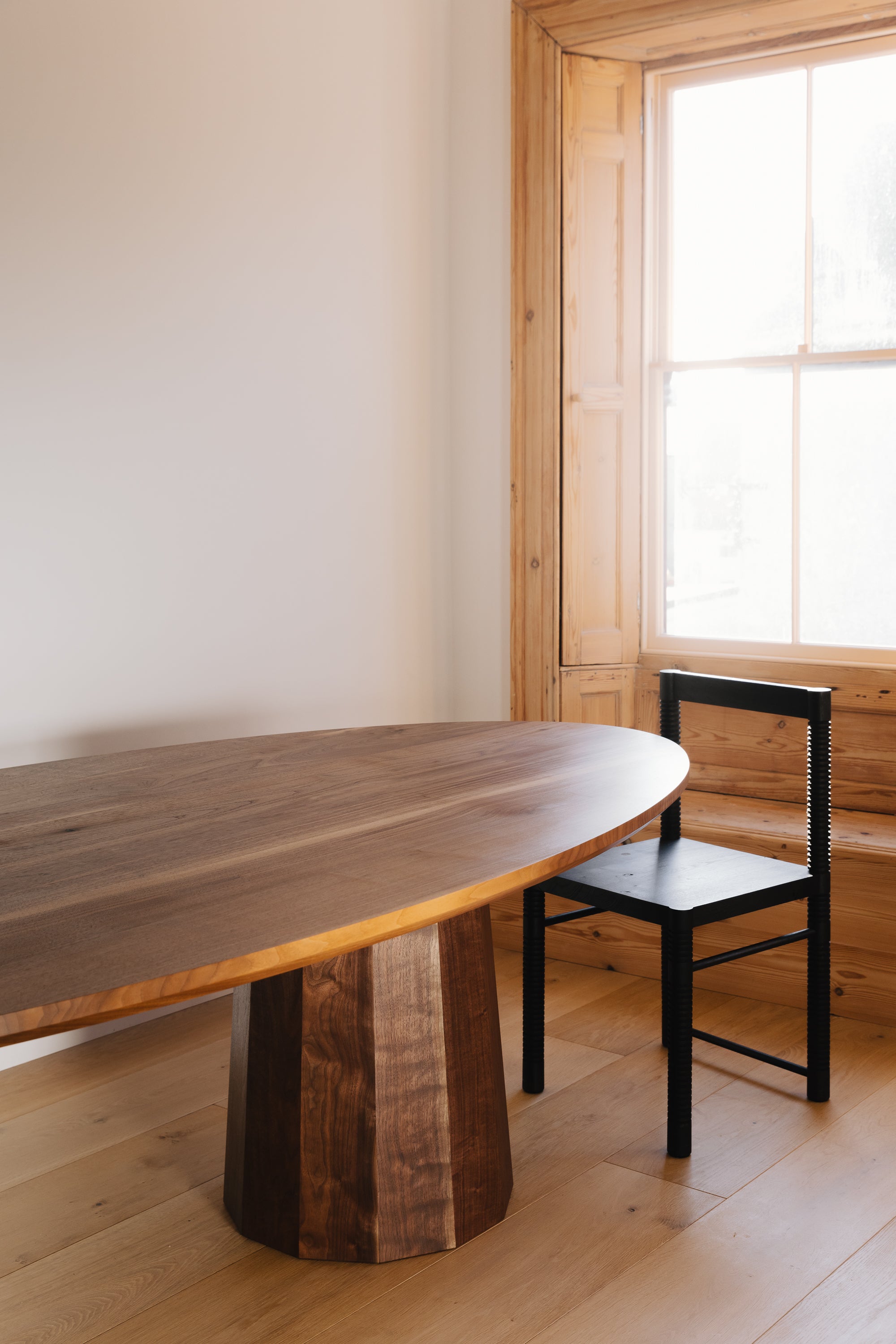 (New) Twin Polygon Oval Table — Galvin Brothers
