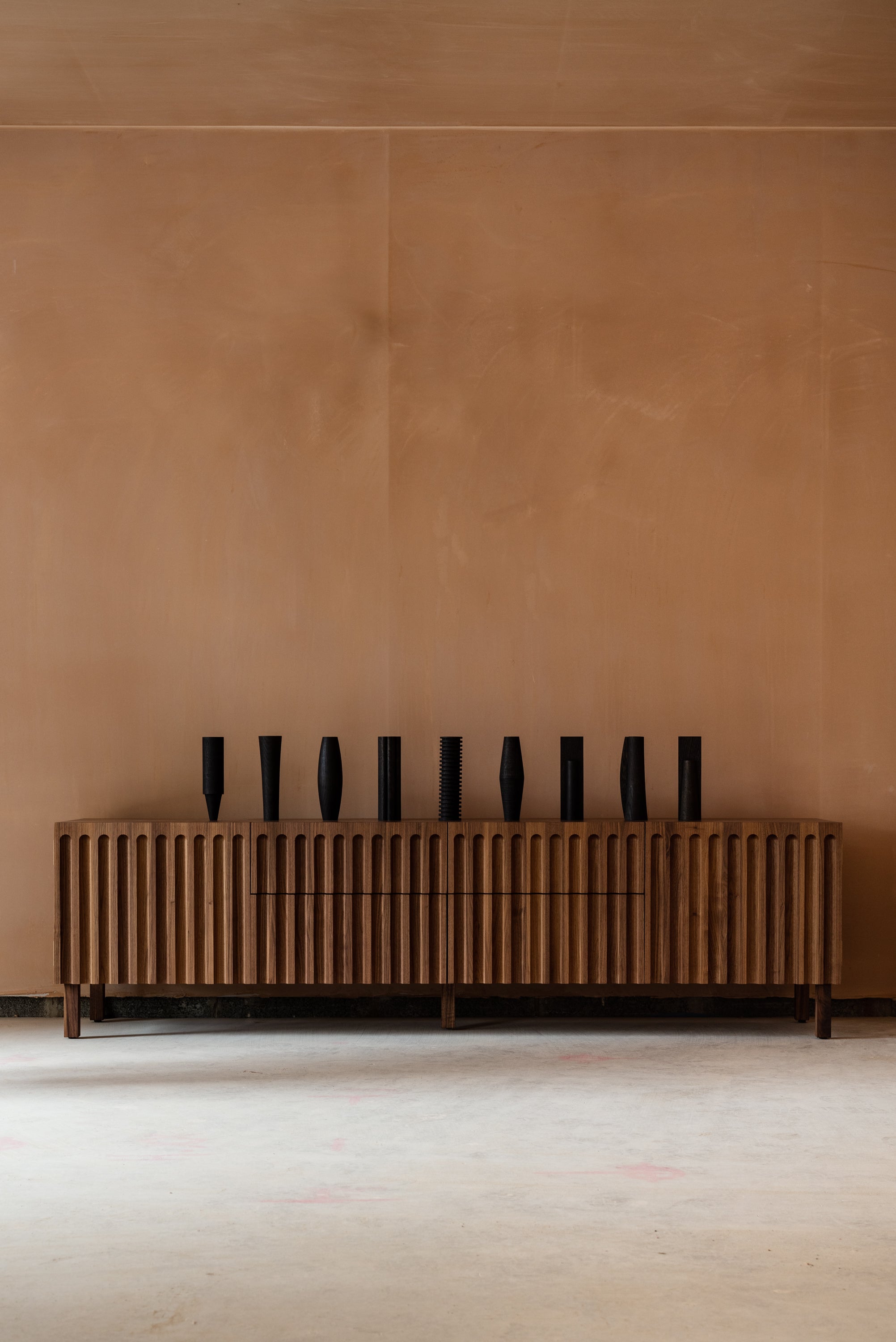 Fluted (Media) Cabinet — Galvin Brothers